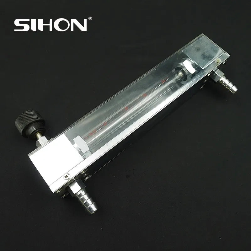 Air Rotameter Gas Liquid Air Water Rotameter Acrylic Body with Regulat ...